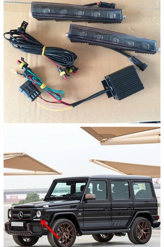 W463 LED Daytime Runnig Light Lamp DRL kits For Mercedes Benz G class ...