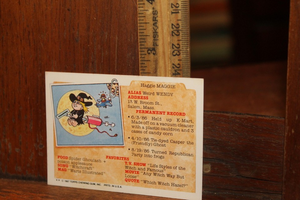 Vintage Topps Original Garbage Pail Kids 288b Sticky Nikki | eBay