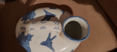 Antique Chinese Porcelain/Ceramic/Pottery Blue & White Chamber Pot Bed ...