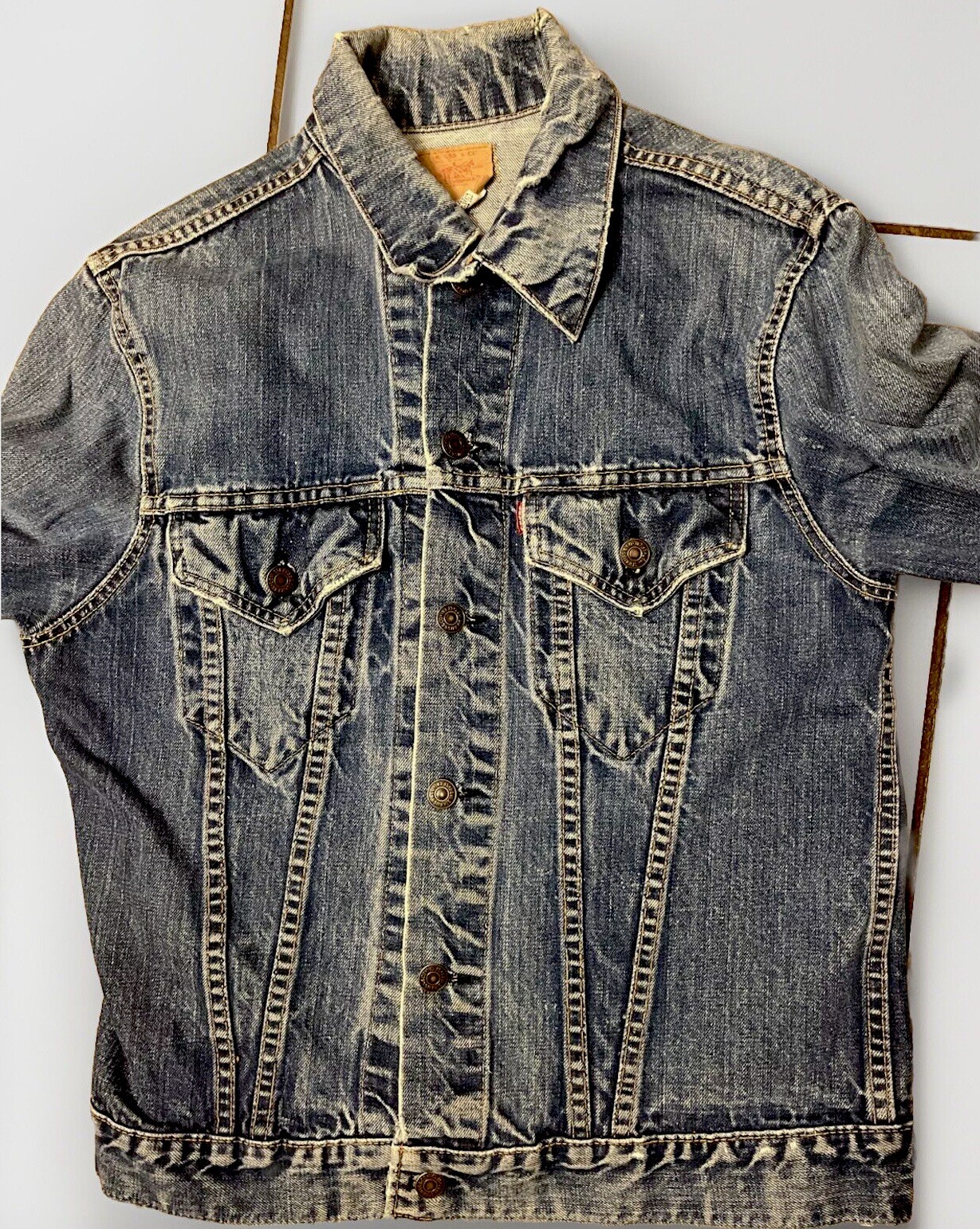 1960’s LEVI’S Big E Type 3 Trucker Jean Jacket Small… - Gem