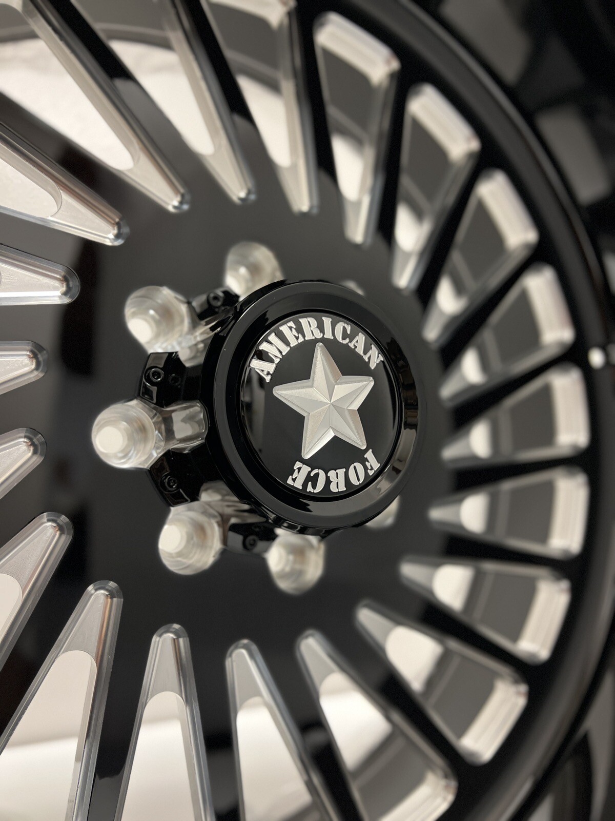 American Force 26x14 8x180 Sabre Black Milled Set of 4 | eBay