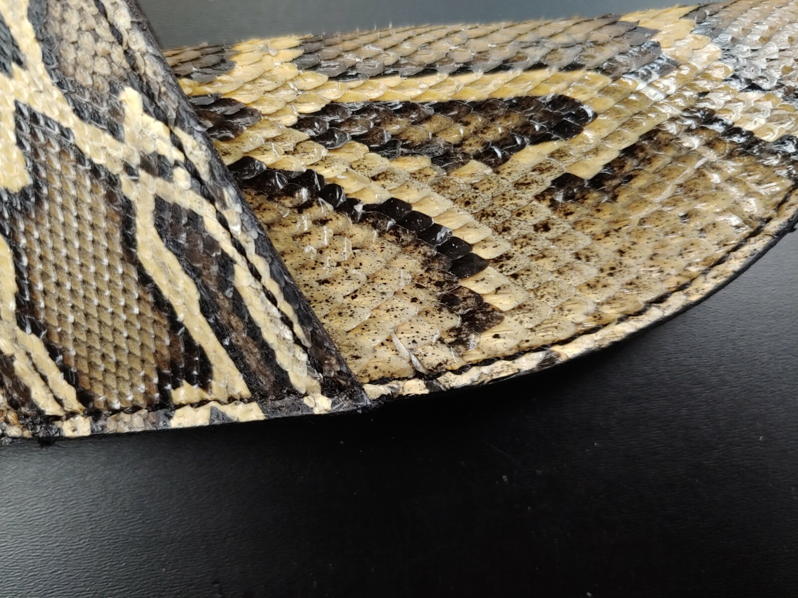 ESEE 3 RC 3 Cross Draw Hunting Sheath Burmese Python snake skin ...