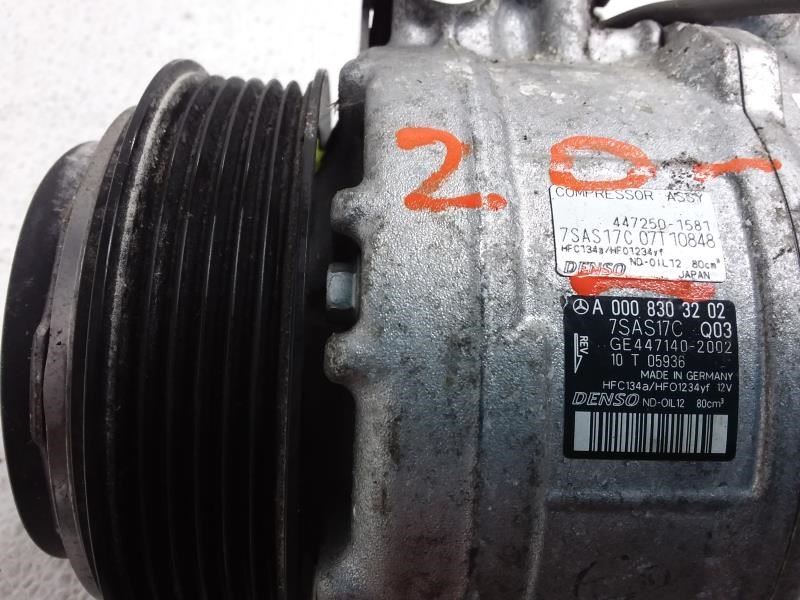 AC Compressor Fits 17-18 MERCEDES E-CLASS 844672 ID # 0008303202 | eBay