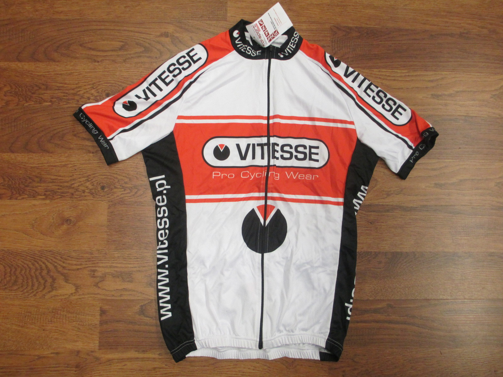 VITESSE PRO CYCLING WEAR SHORT SLEEVE FULL ZIPPER SPEEDLINE JERSEY MENS ...