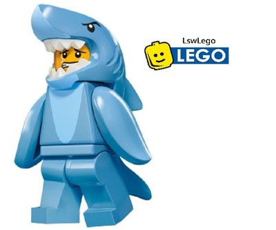 LEGO Minifigures Shark Guy Series 15 NEW 71011 In Hand Sealed ...
