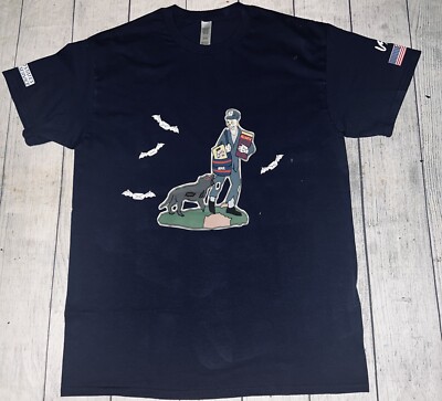 Postal Halloween Skeleton (Small) Navy | eBay