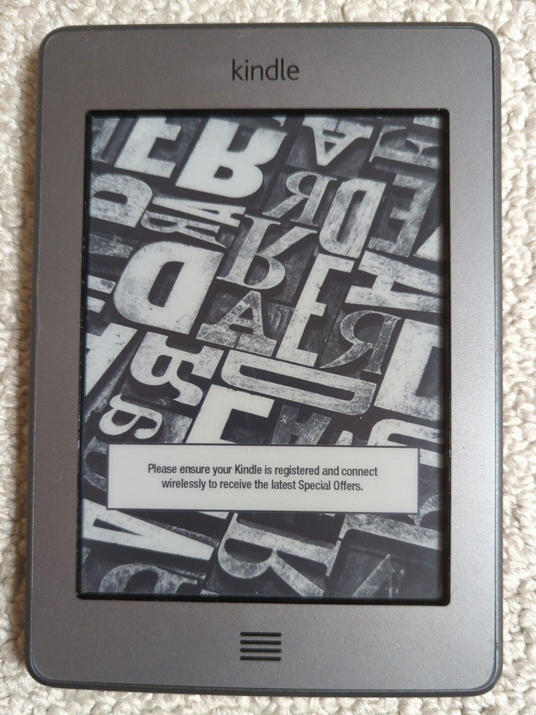 Amazon Kindle D01200 6" 4GB WiFi eBook Reader (24-1)