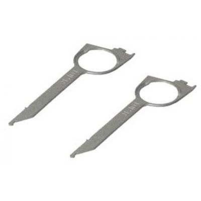 CD RADIO STEREO REMOVAL EXTRACTION RELEASE KEYS PAIR PC5-93 FOR BECKER ...