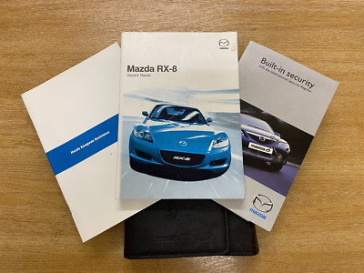Mazda RX-8 Handbook Wallet / Owner's Manual & Documents - As Pictured ...