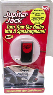Jupiter Jack Cell Phone Car Radio Hands Free Speakerphone Converter ...
