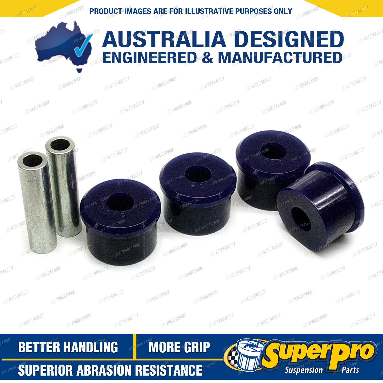 Superpro Rear Beam Axle Pivot Bush Kit for Vauxhall Astra MkII 1984 ...