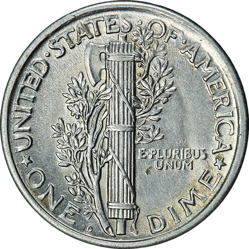 1924-D Mercury Dime FSB Nice Unc Nice Eye Appeal Nice Strike | eBay