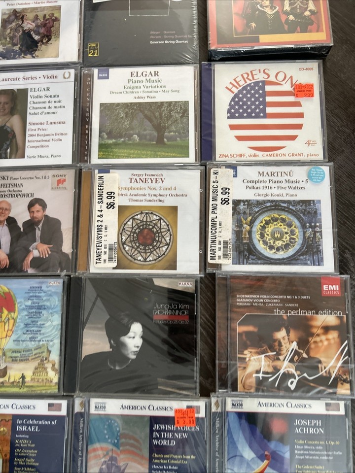 Lot Of 20 Sealed Classical Music CD CDs Sealed New Wholesale *Z14 | eBay