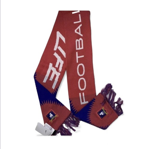 Nike AFC Richmond Football Is Life Scarf Ted Lasso Red Blue Fringe NWT ...
