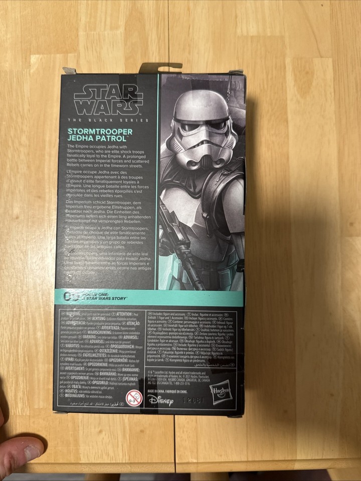 Star Wars Black Series Jedha Patrol Stormtrooper Action Figure #09 ...