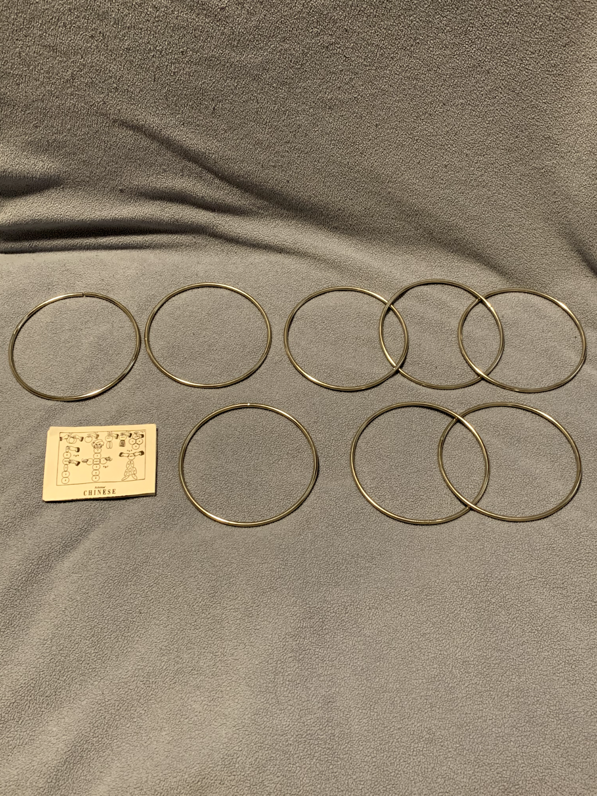 Magic trick: Linking rings (set of 8, 5-inch rings) | eBay