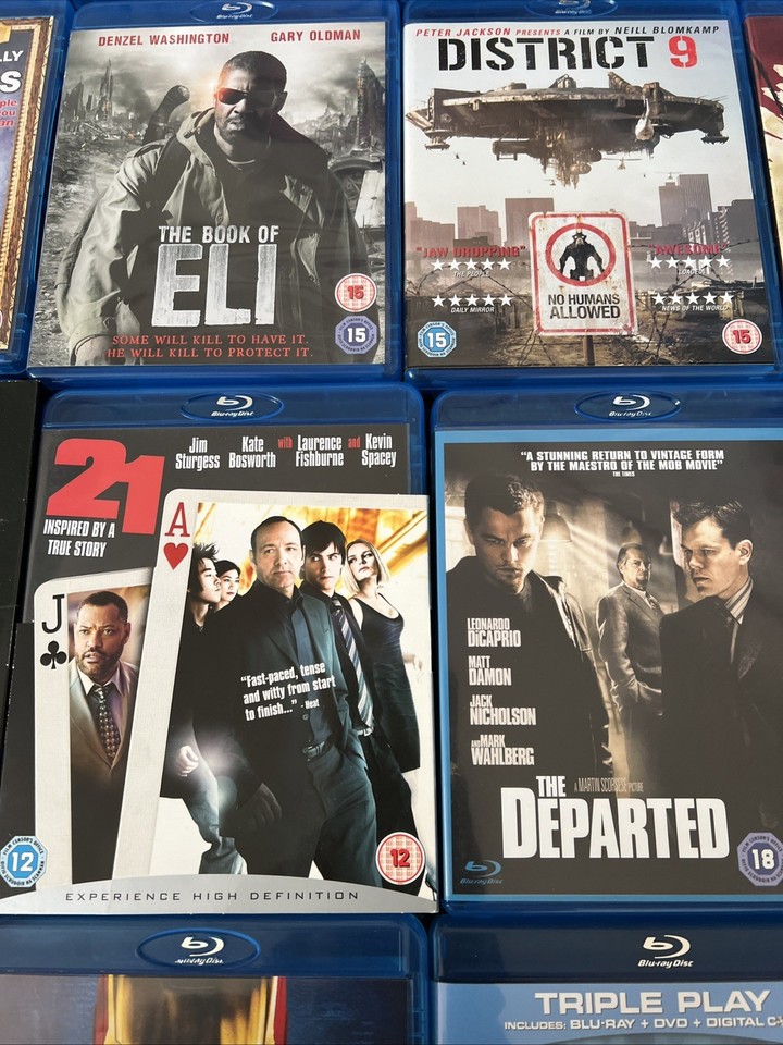 Blu Ray DVD Film Bundle x 27 Limited Edition Job Lot. Excellent ...