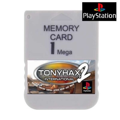 TonyHax International FreePSXBoot PS1 Memory Card Sony PlayStation PSX ...