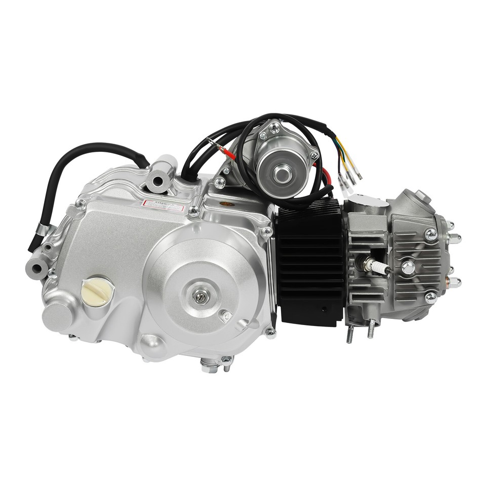 125CC Electric Start Semi-Auto Motor Engine 3 SPEED with REVERSE For ...