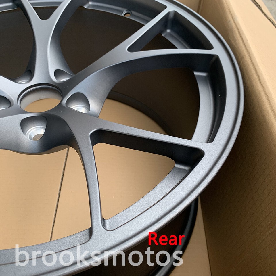 FOR ALFA ROMEO GIULIA 18" SATIN GUNMETAL FORGED WHEELS RIMS 18X7.5 SET ...