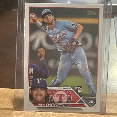 Josh Smith RC - 2023 Topps Series 1 - Texas Rangers Rookie Card #37 | eBay
