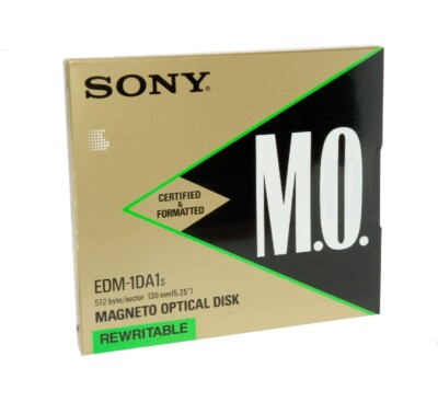 Sony MO RW-Disk EDM-1DA1s 650 MB NEU | eBay.de