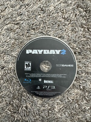 Payday 2 (Sony PlayStation 3, 2013) PS3 Game Disc Only 812872014241| eBay