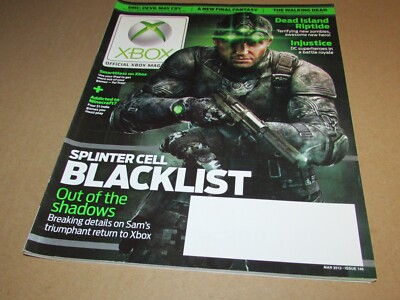 Xbox Official Magazine March 2013 Issue 146 (Splinter Cell Blacklist ...