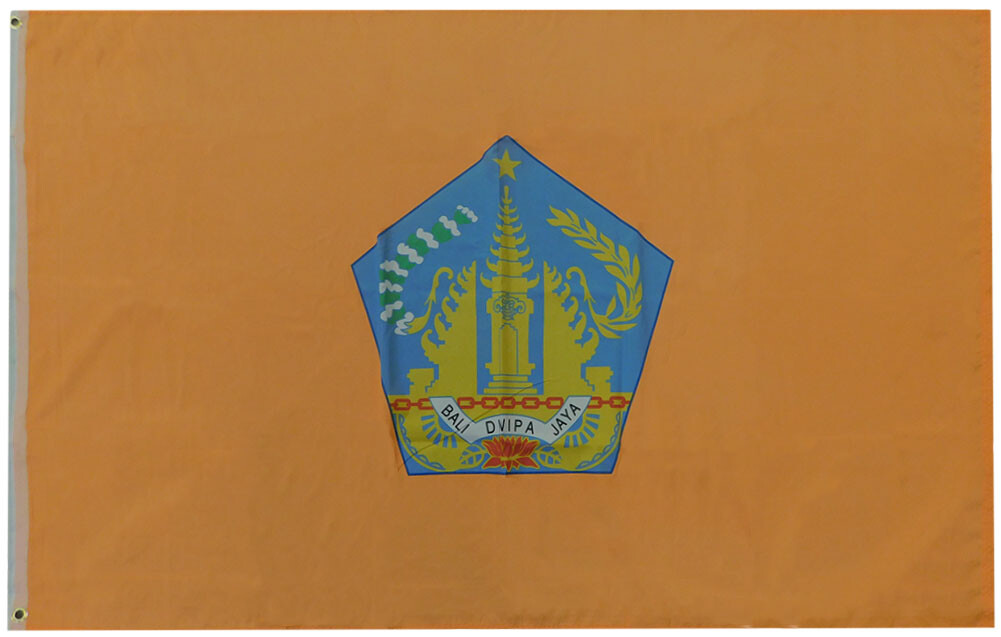 Flag Of Bali, Indonesia Premium 100D Woven Poly Nylon 3x5 3'x5' Flag ...