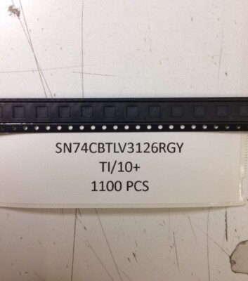 SN74CBTLV3126RGY TI IC BUS SWITCH 1 X 1:1 14VQFN SMD ROHS 10 PIECES | eBay