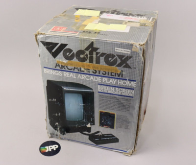 GCE Vectrex Arcade System Model HP 3000 Console in OG Box Tested ...