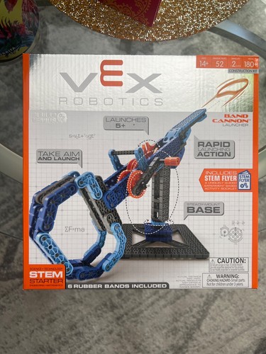 Vex Robotics- Build Genius Rapid Launching Rubber Band Cannon Launcher ...