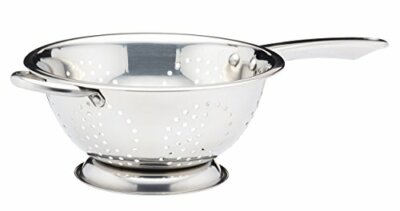 KitchenCraft Footed Stainless Steel Long-Handle Colander, 24 cm 9.5 | eBay