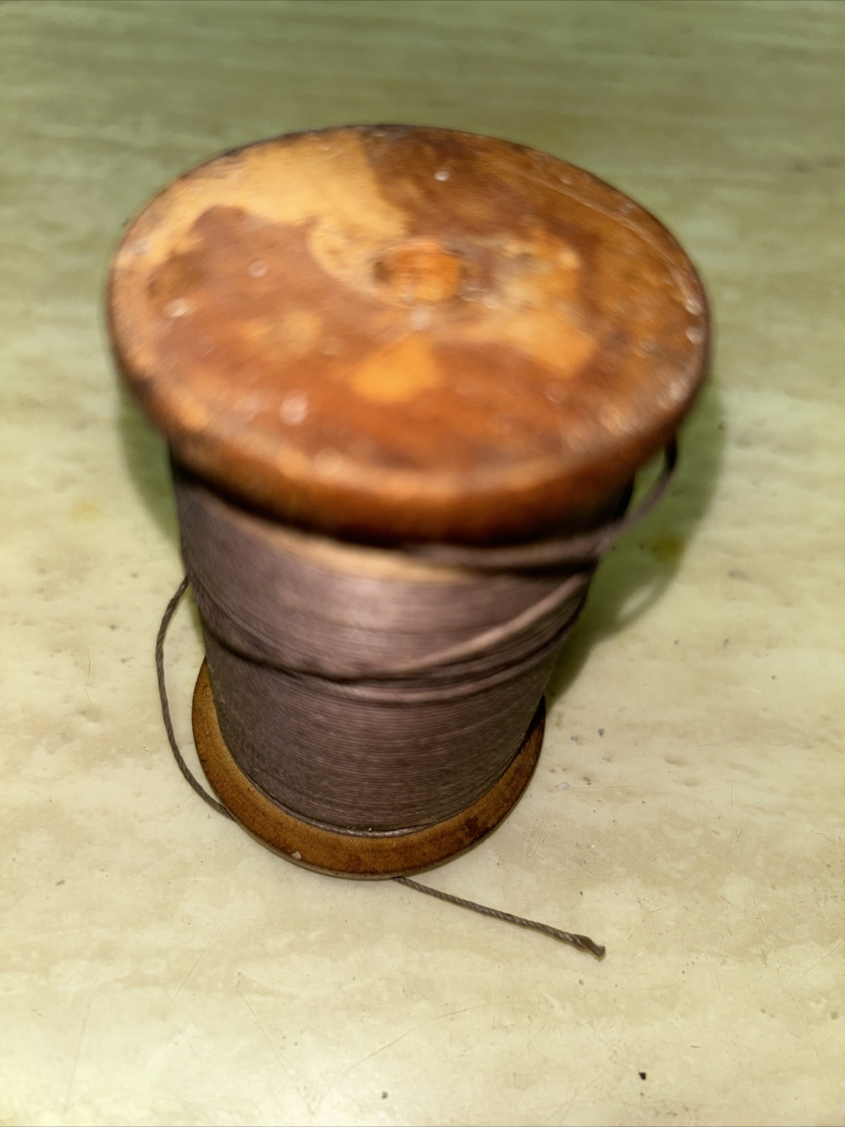 Antique 3 X 2” Wooden Hvy. Thread Spool Vtg.Repurpose Industrial Wood ...