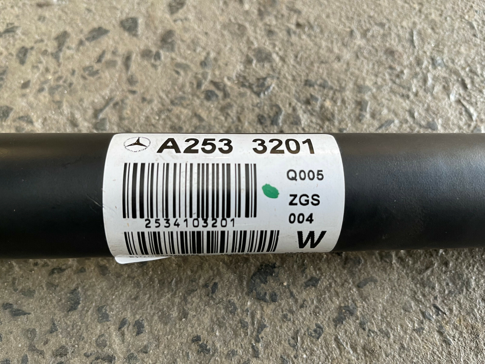 MERCEDES-BENZ AMG AWD DRIVE SHAFT PROPELLER OEM A2534103201 GLC63 E63 ...
