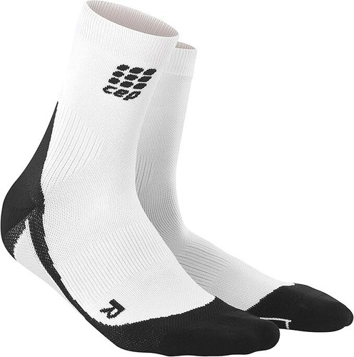 CEP Men's Short Socks Dynamic + Run performance Socks White Size III | eBay
