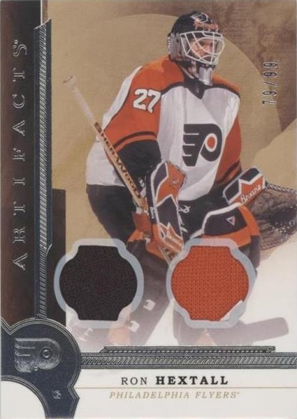 2016-17 Upper Deck Artifacts - Legends Dual Materials #140 Ron Hextall ...