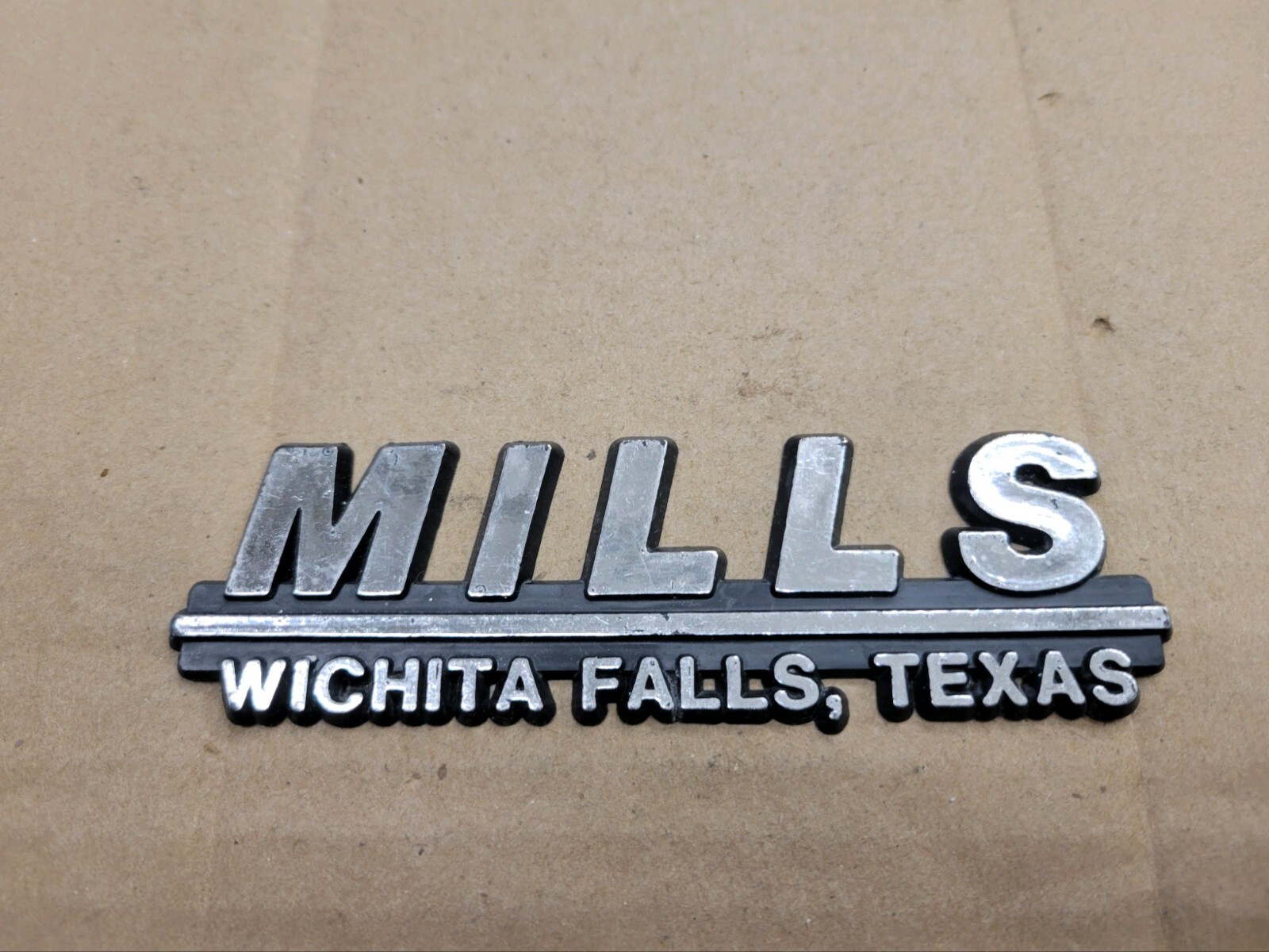 Mills Used Cars Wichita Falls Texas Car Dealership Dealer Emblem Badge ...