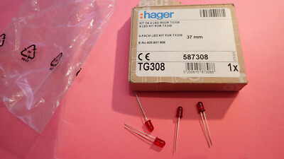 HAGER TG308 - Kit de 4 Leds pour TX308 | eBay