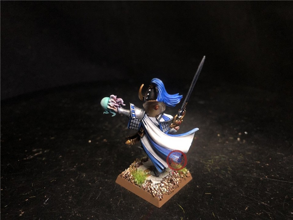 Warhammer The Old World DPS Painted High Elf Realms High Elf Loremaster ...