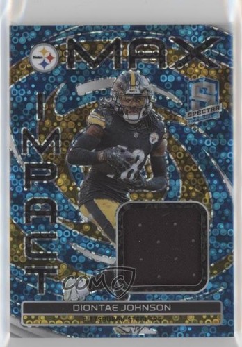 2023 Panini Spectra Max Impact Neon Blue Prizm /60 Diontae Johnson #MI ...