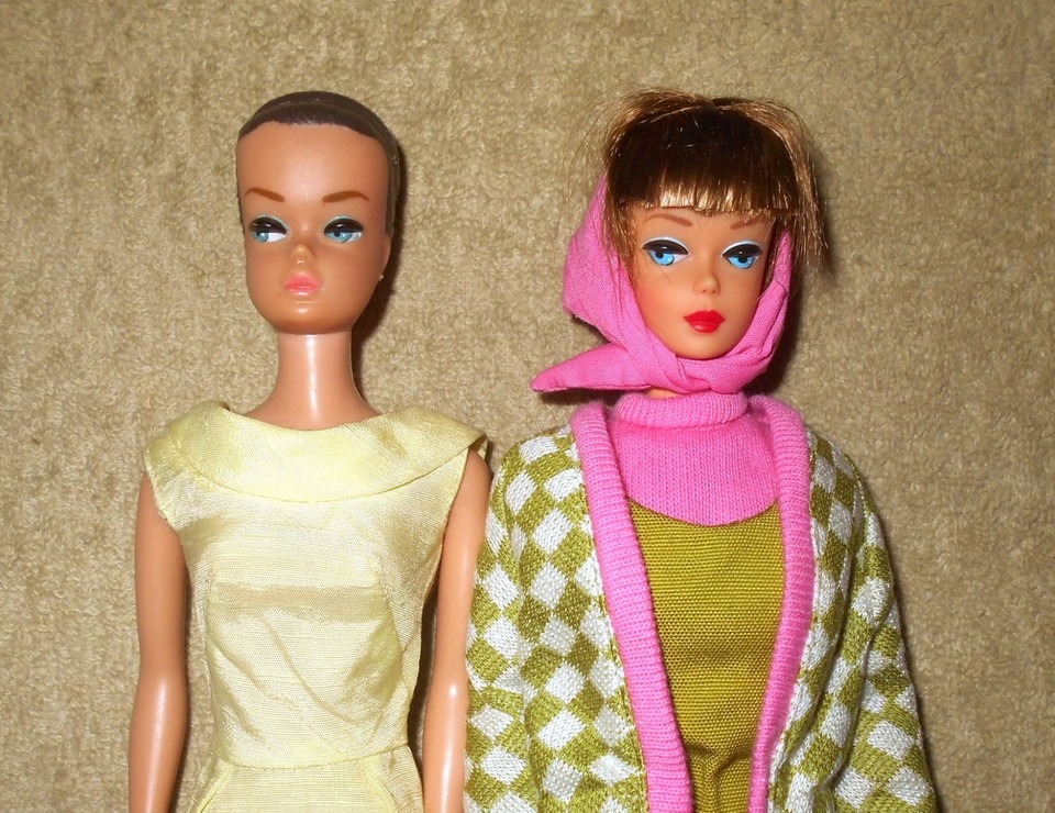 Vintage 1960's & 90's Barbie Doll Lot Vintage Midge Repro Barbie Mattel ...
