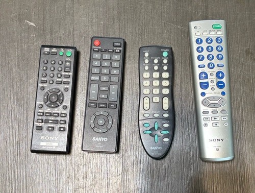 Lot of 10 Remote Controls TV DVD VHS Command Sony Samsung Roku | eBay