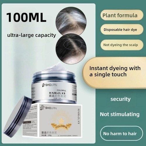 Hair Color Wax Mud DIY Dye Cream 100ml Unisex Washable L4S1LK12 NEW ...
