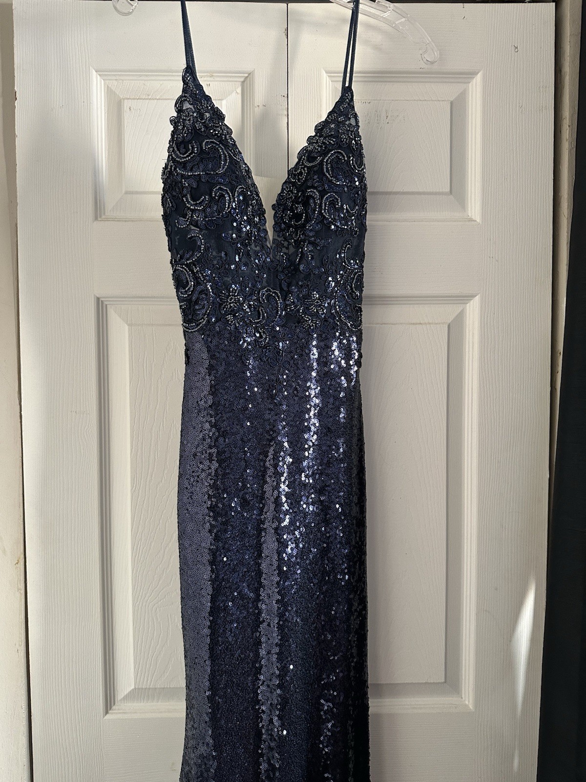 Navy Blue Prom Dress - Gem