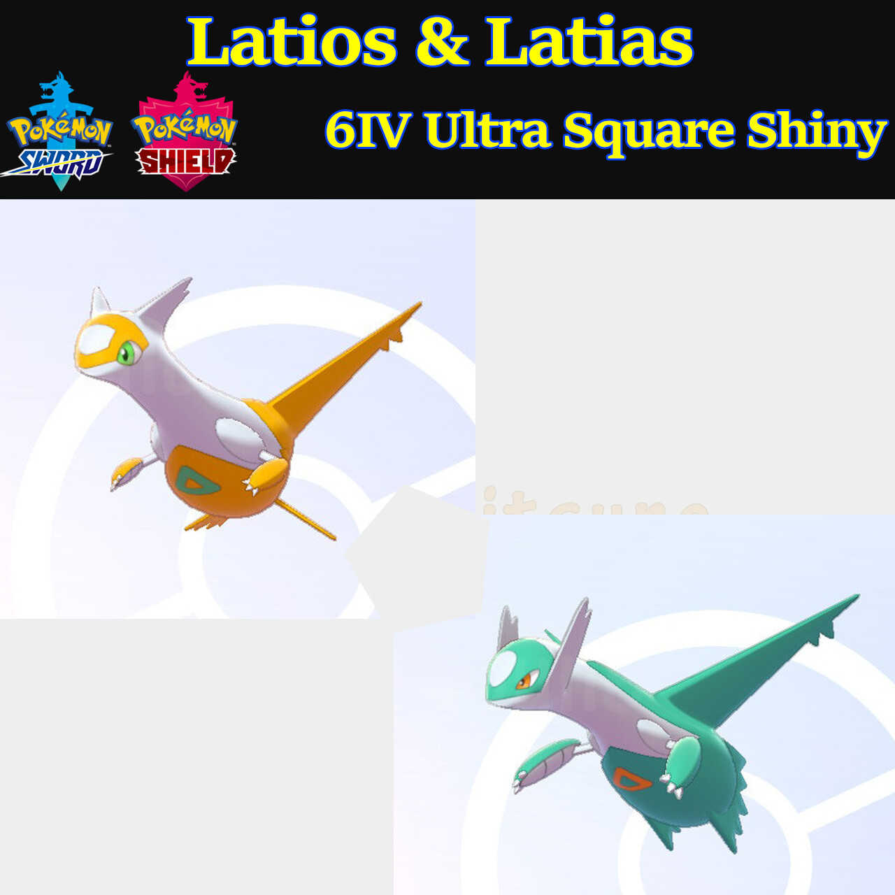Pokemon Shiny Latias And Latios