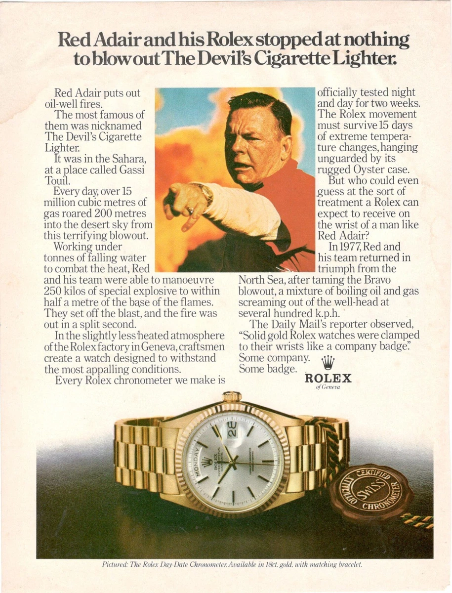 Red Adair Rolex
