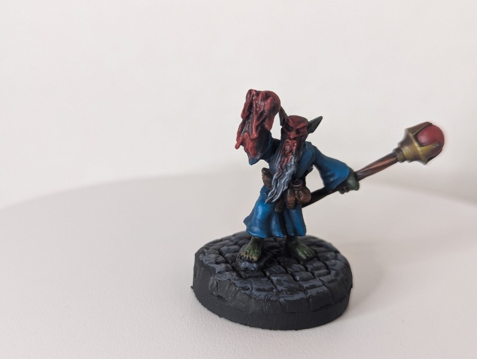 Painted Goblin Wizard Reaper Miniatures Bones 5 D&D, Fantasy & Tabletop ...