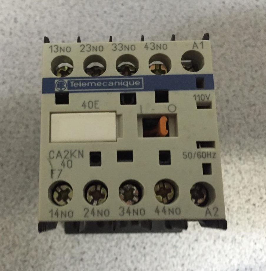 TELEMECANIQUE CA2KN 40 110V COIL 4 POLE 10A CONTROL RELAY NEW!! WOW ...