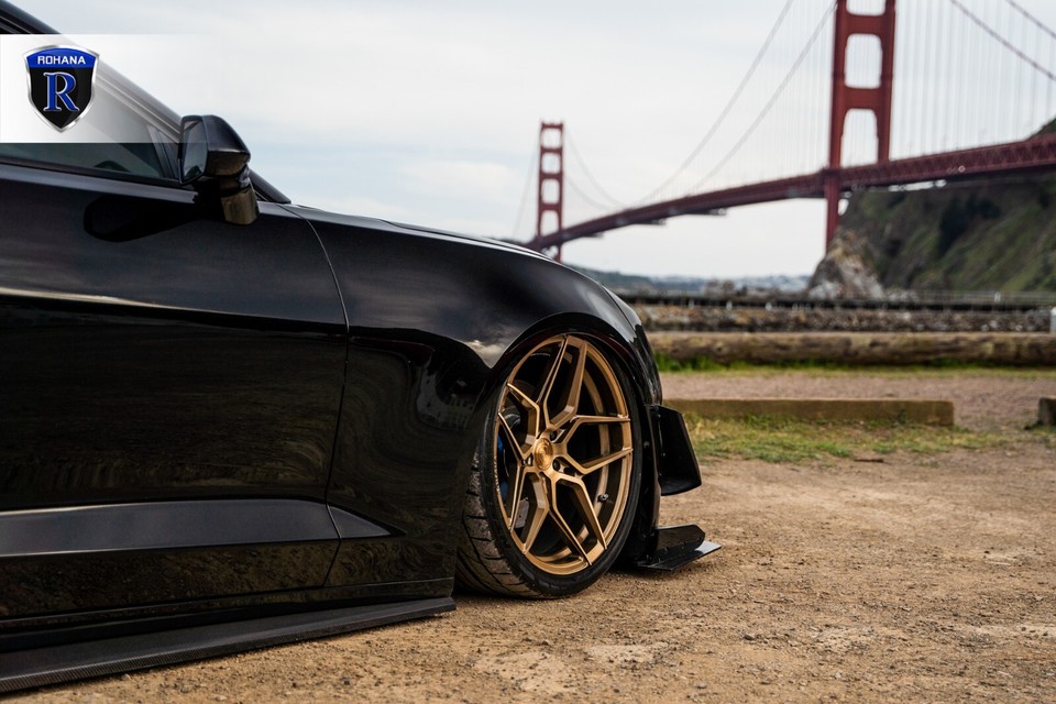 20" Rohana RFX11 Brushed Bronze 20x10/20x11 Wheels Chevy Camaro SS 1LE ...